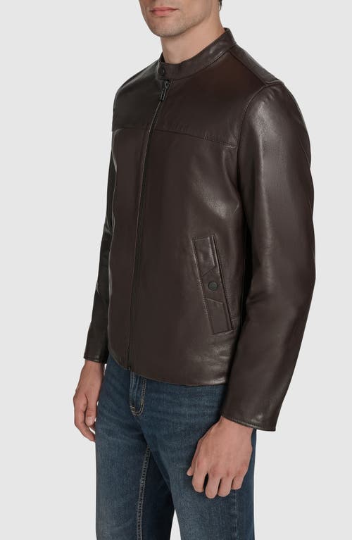 ANDREW MARC Andrew Marc Leather Racer Jacket